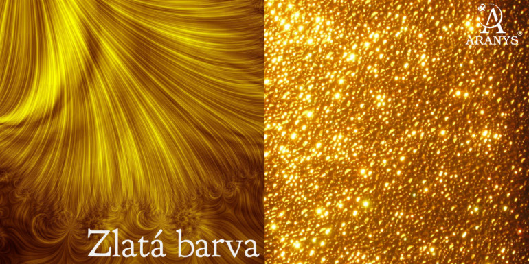 Zlatá barva | aranys.cz